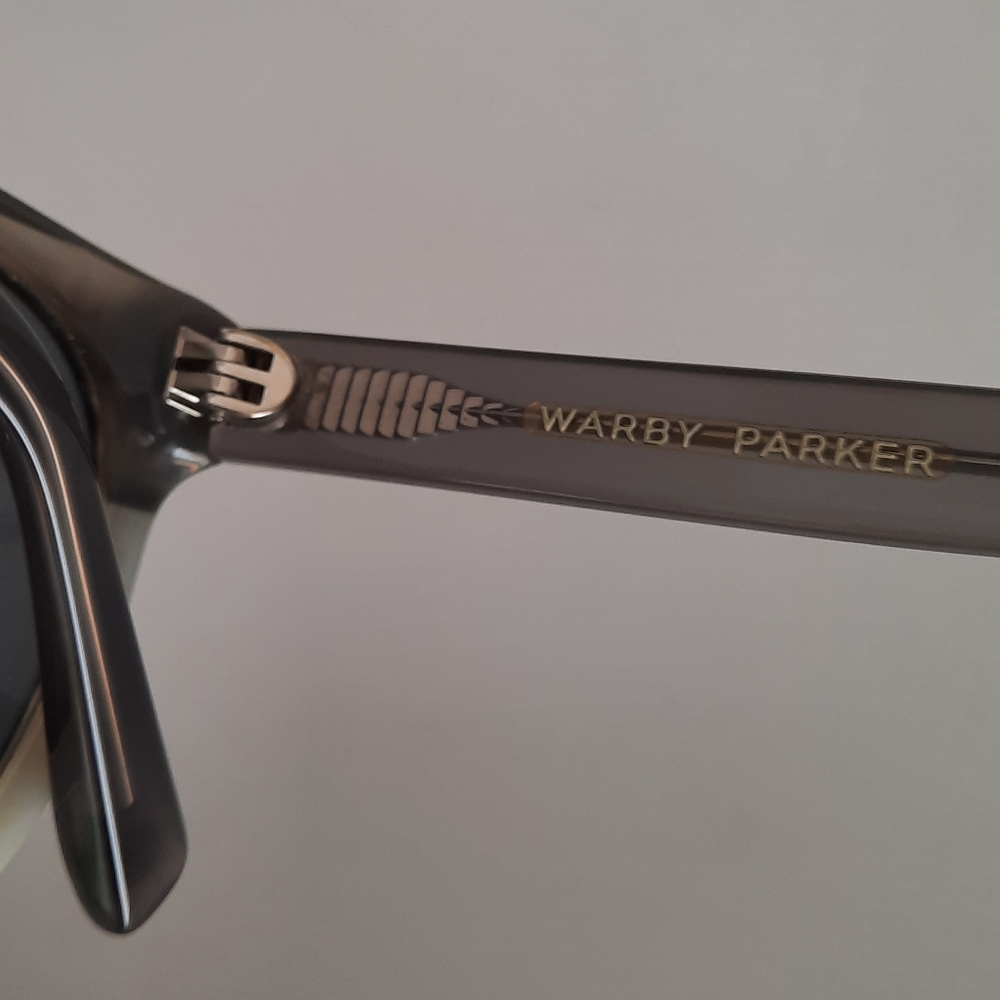 Warby Parker Reilly Sunglasses Frames Grey Wayfarer - Gem